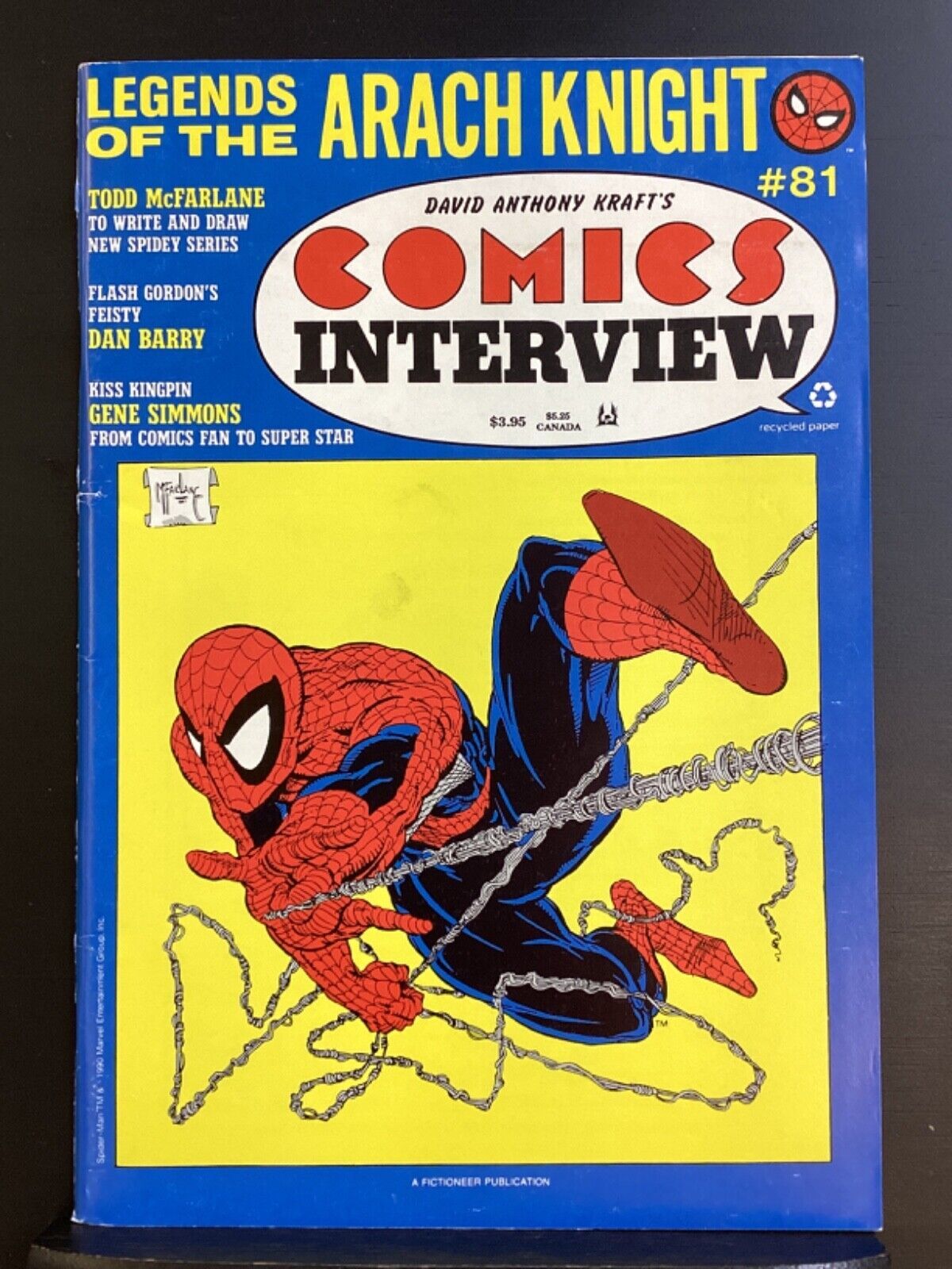 Comics Interview #81 Spider-Man, Todd McFarlane, Dan Barry, Gene ...