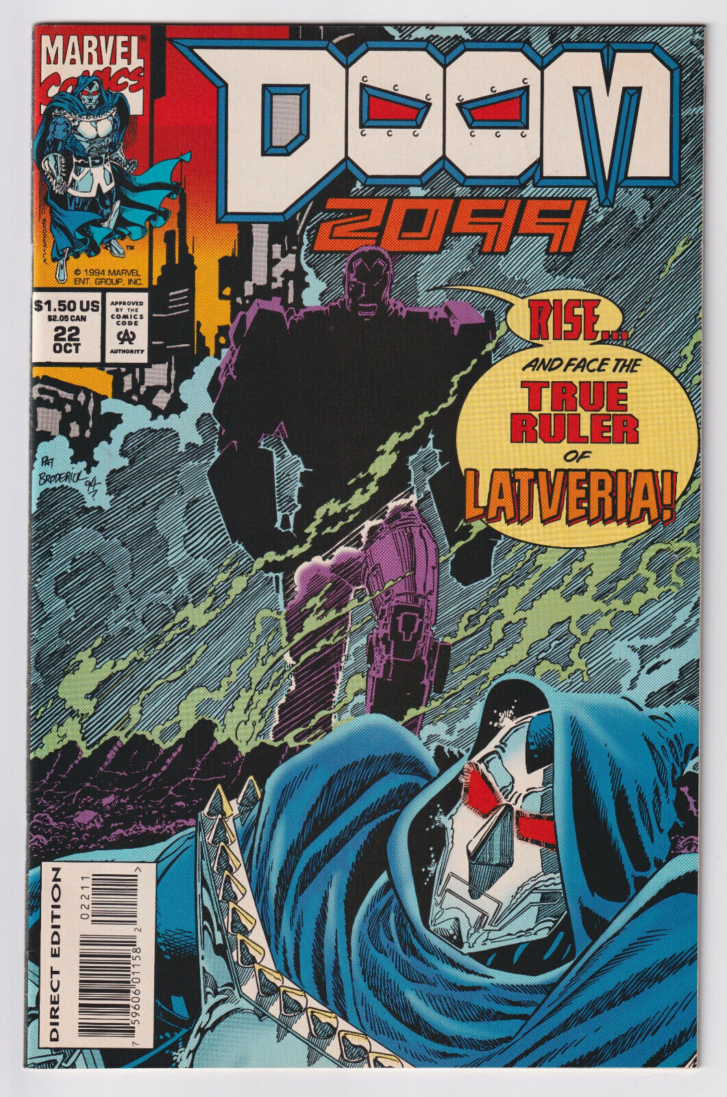 Marvel Comics! Doom 2099! Issue #22! | Comic Books - Modern Age, Marvel ...