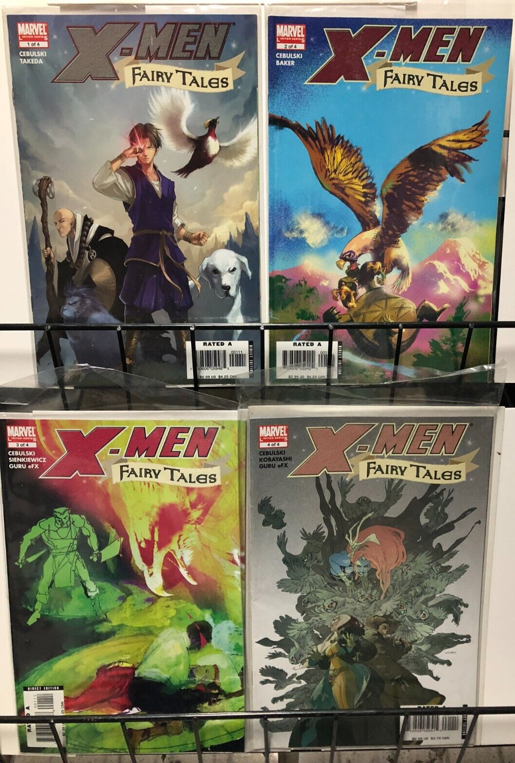 X-Men Fairy Tales (2006 Marvel) 1-4 Sana Takeda,Kyle Baker, KEI Kobayashi | Comic Books - Modern ...