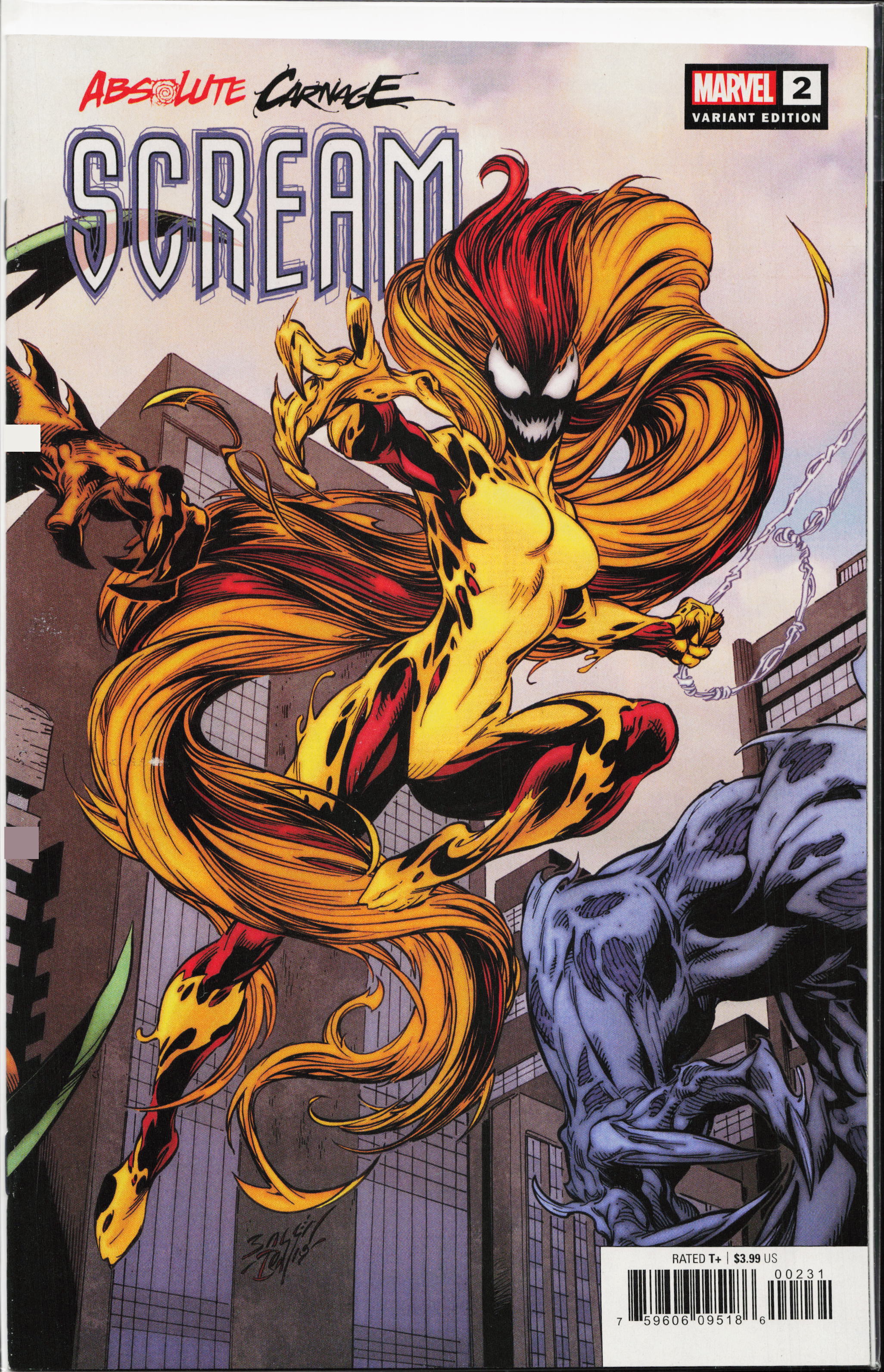 Absolute Carnage: Scream #2 Bagley Cover (2019) Scream | Comic Books ...