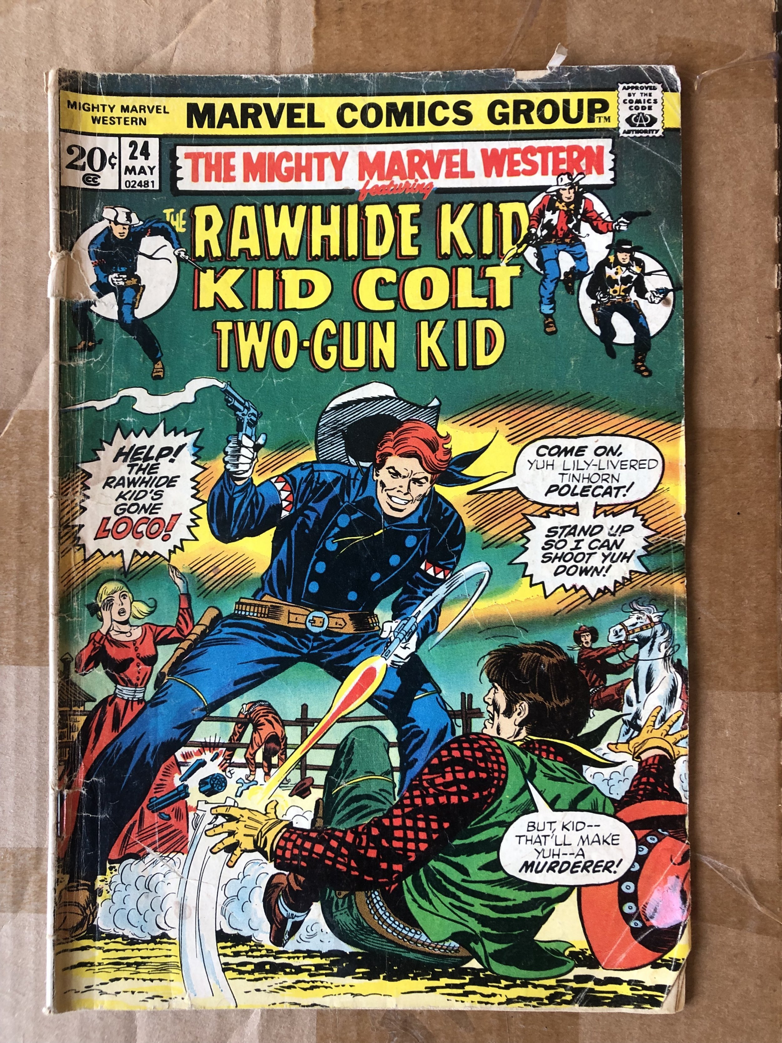 The Mighty Marvel Western #24 (1973) | Comic Books - Bronze Age, Marvel ...