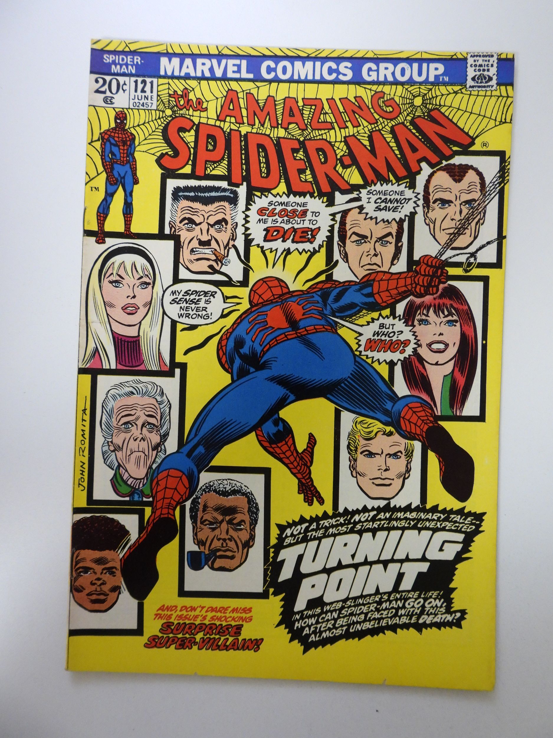 Amazing Spider-Man #121 Death of Gwen Stacy VF- condition | Comic Books ...