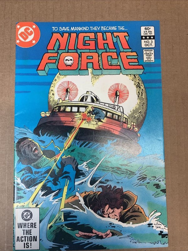 Night Force #3 Oct. 1982 DC Comics | Comic Books - Bronze Age, DC ...