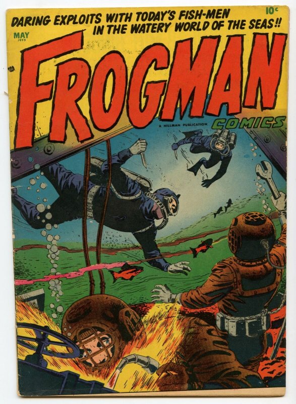 Frogman 11 May 1953 GD (2.0) | Comic Books - Golden Age, War / HipComic