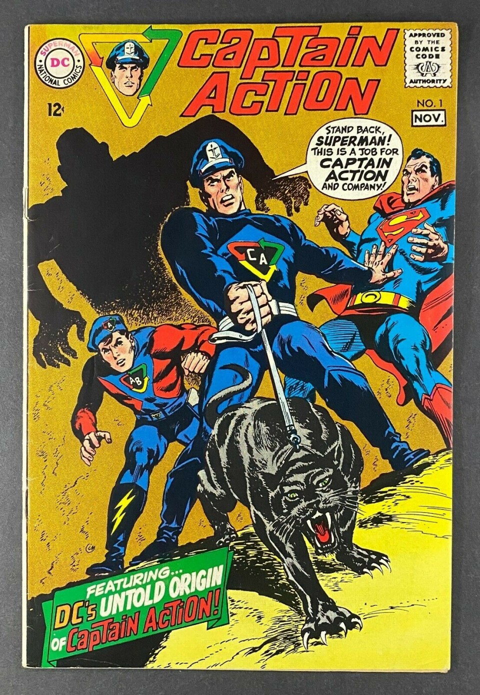 Captain Action (1968) #1 VG+ (4.5) Wally Wood Art | Comic Books ...
