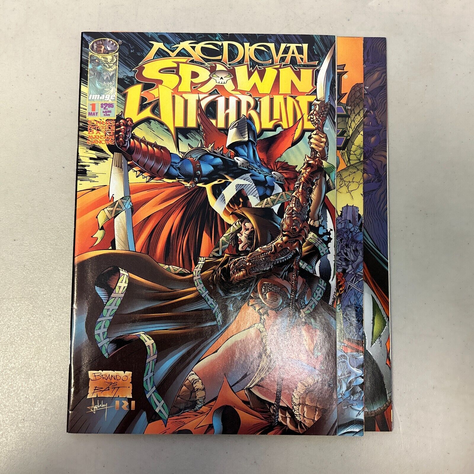 Medieval Spawn Witchblade #1-3 (Image 1996) 1 2 3 Garth Ennis (7.0 ...