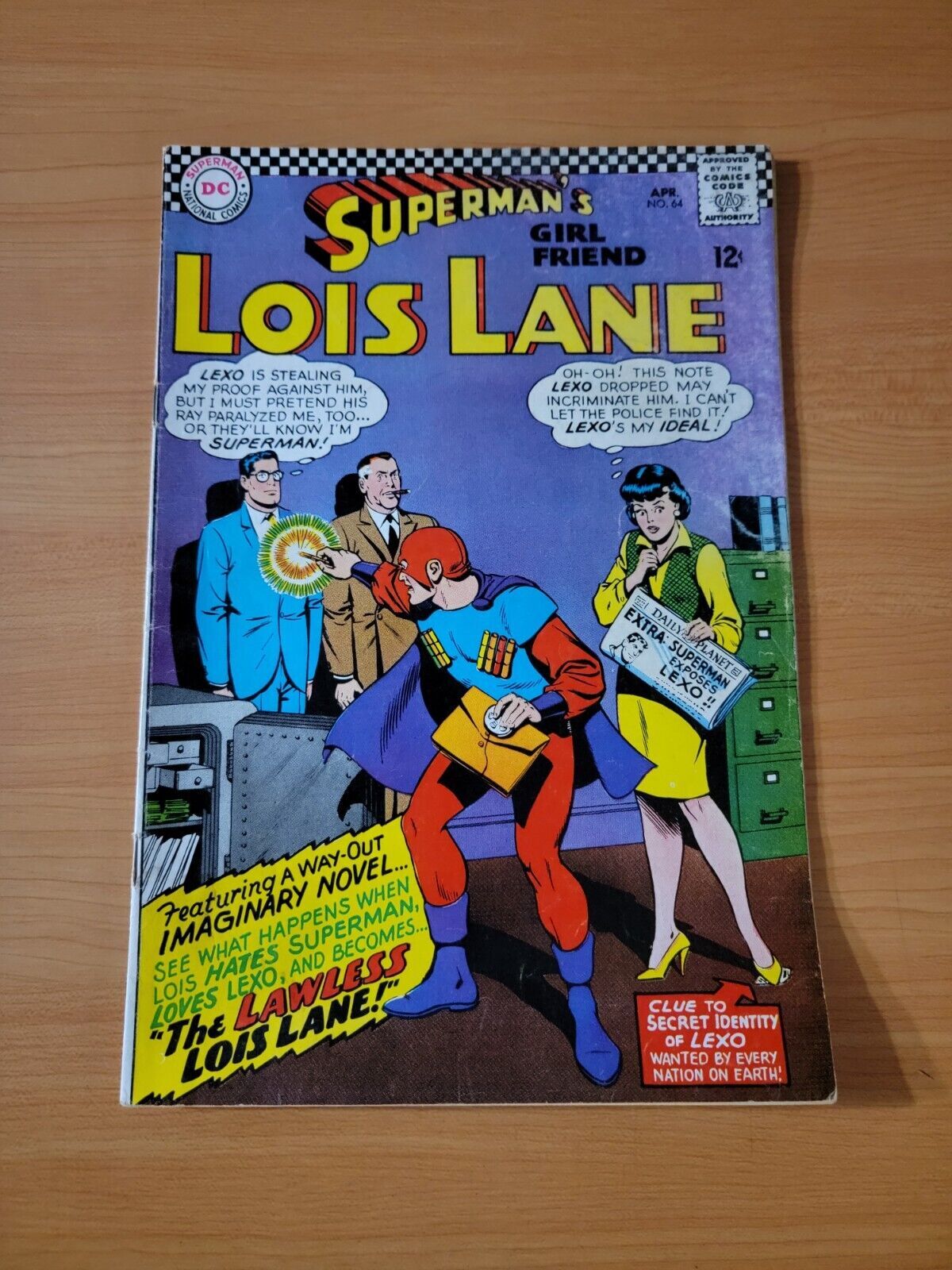 Superman's Girlfriend Lois Lane #64 ~ VERY GOOD - FINE FN ~ 1966 DC ...