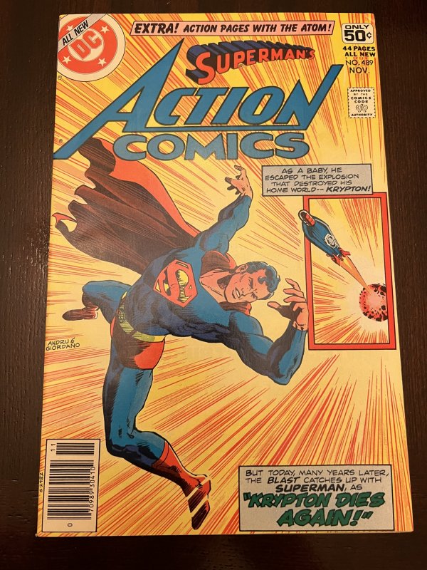 Action Comics #489 (1978) - NM/VF | Comic Books - Bronze Age, DC Comics ...
