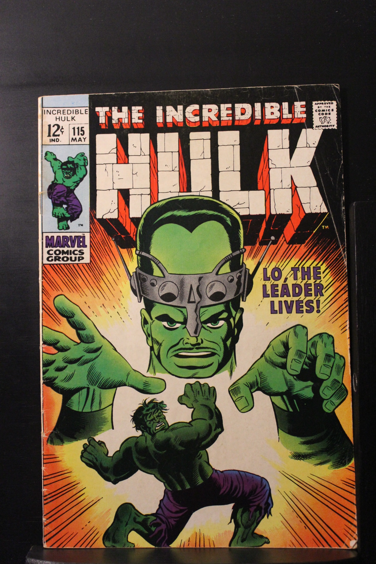 The Incredible Hulk #115 (1969) | Comic Books - Silver Age, Marvel ...