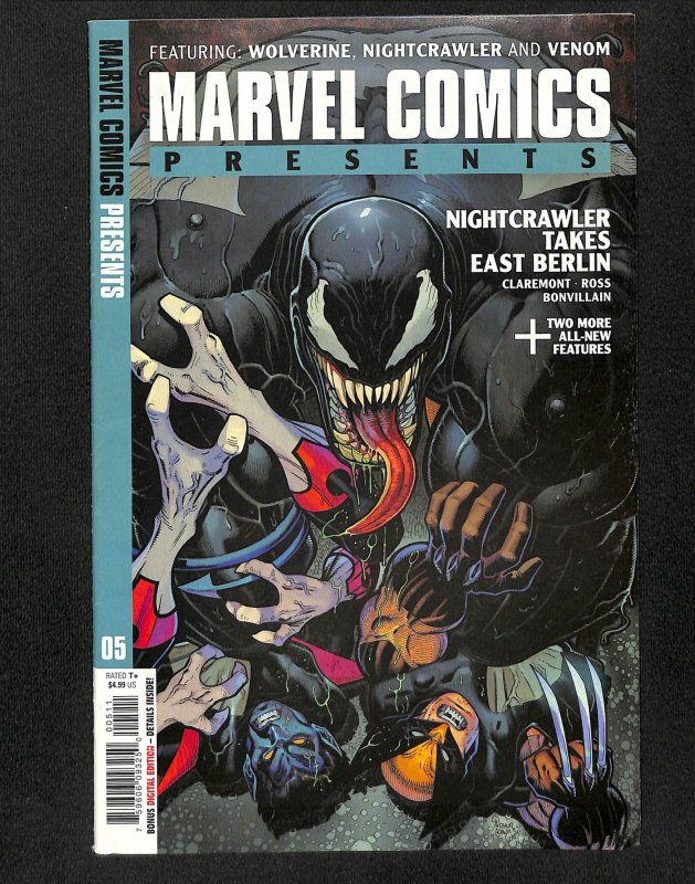 Marvel Comics Presents #5 FN/VF 7.0 1st Rien cameo, Wolverine's ...