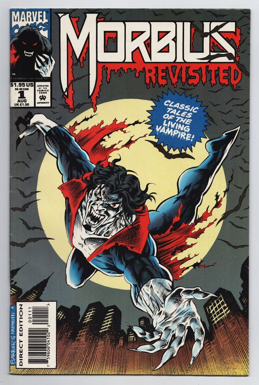 Morbius Revisited #1 Rep Adventure Into Fear #27 [1975] (Marvel, 1993) VG/FN | Comic Books ...