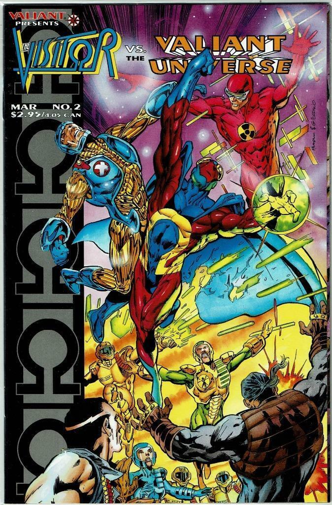 VISITOR 1, VISITOR VS VALIANT UNIVERSE 1, 2 (Valiant, 1995) - All Near Mint | Comic Books ...
