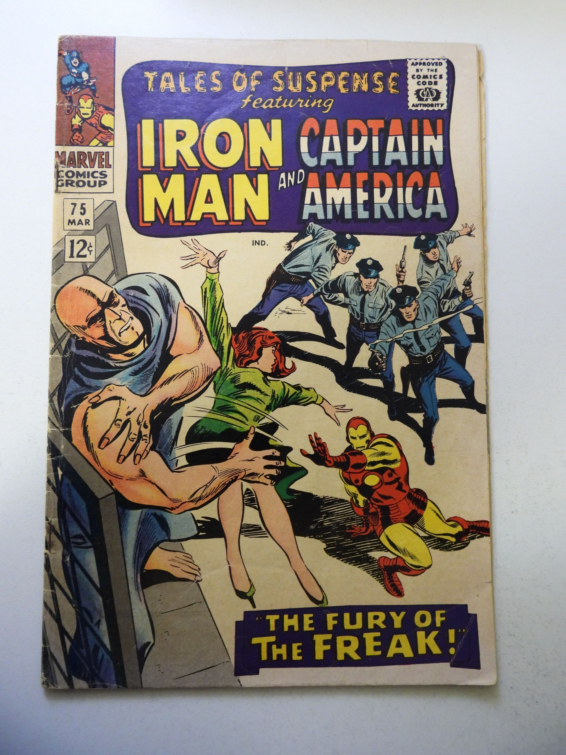 Tales of Suspense #75 (1966) 1st App of Sharon Carter! VG Condition ...