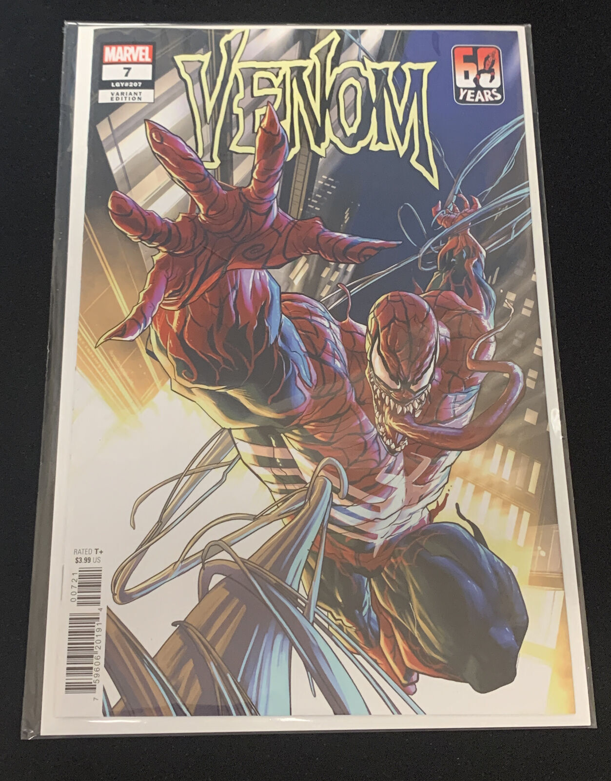 VENOM #7 (Vol 5) (Woods Spider-man Variant) | Star of Second Arc ...