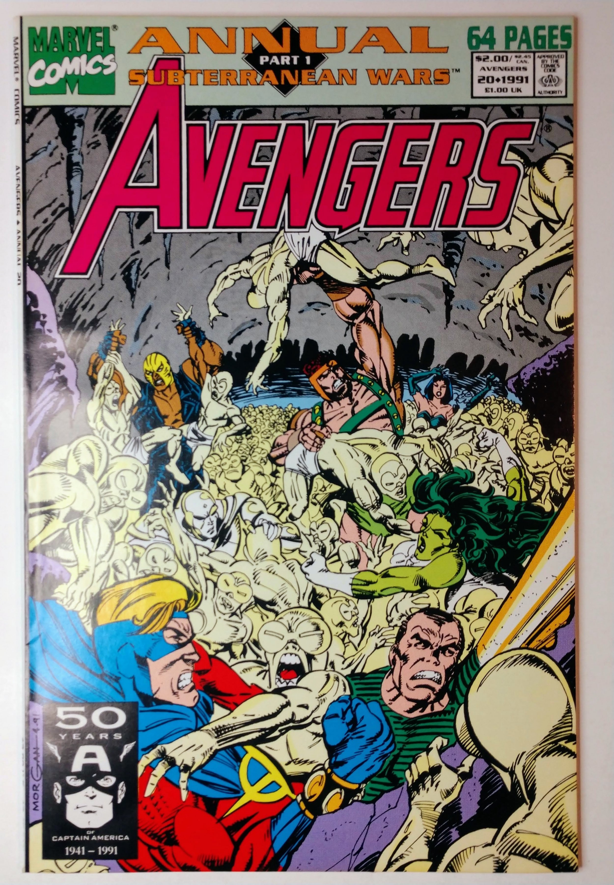 The Avengers Annual #20 (9.0, 1991) | Comic Books - Copper Age, Marvel ...