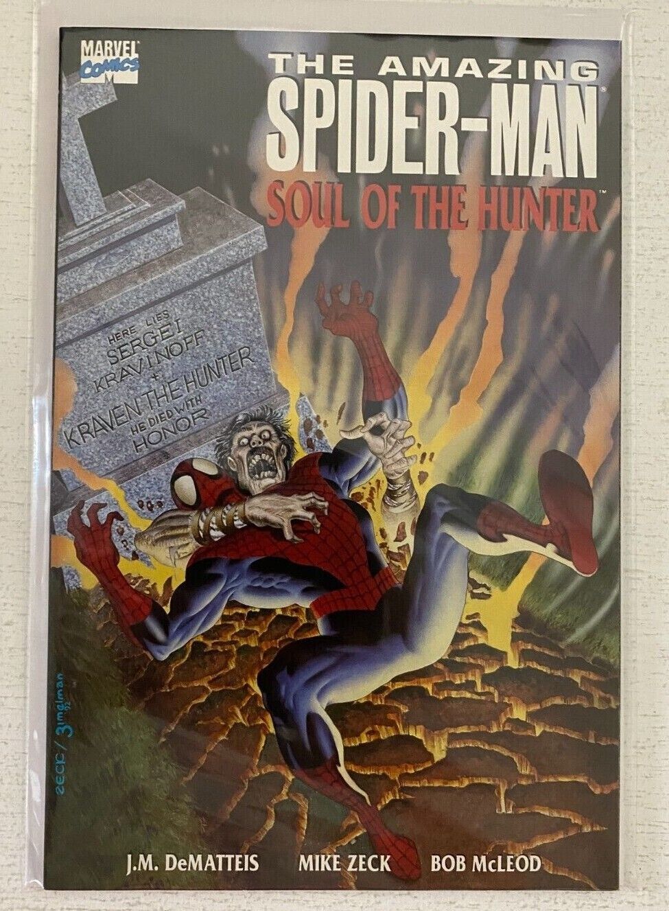 Amazing Spider-Man Soul of the Hunter #1 Marvel 8.0 VF (1992) | Comic ...