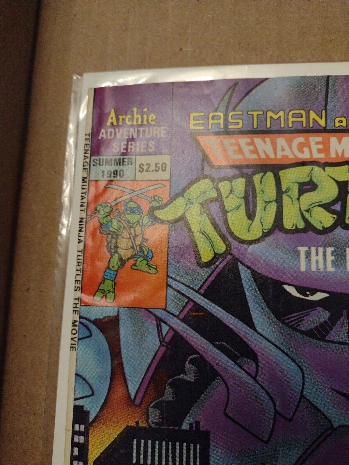 Teenage Mutant Ninja Turtles The Movie Comic Book 1990 low grade ...