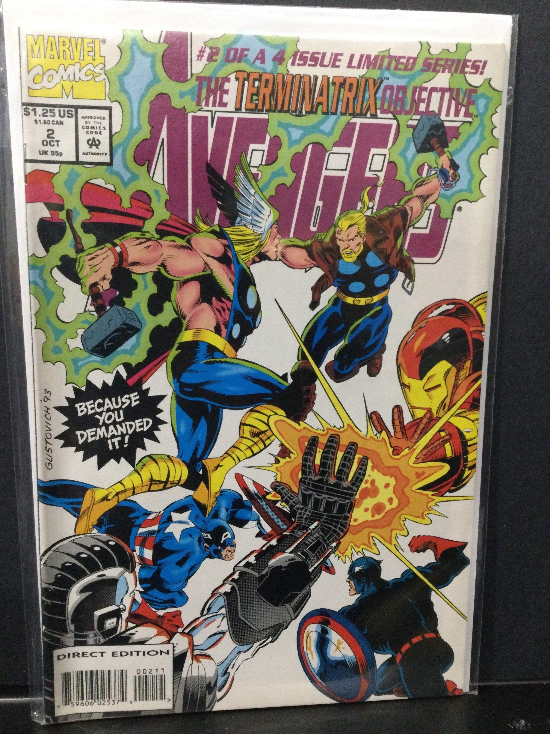 Avengers: The Terminatrix Objective #2 (1993) | Comic Books - Modern ...