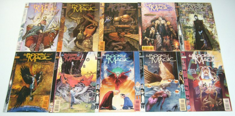 Books of Magic #1-75 VF/NM complete series + (3) annuals - tim hunter ...