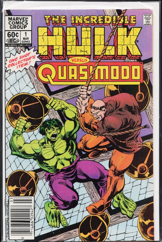 The Incredible Hulk versus Quasimodo (1983) Hulk | Comic Books - Bronze ...