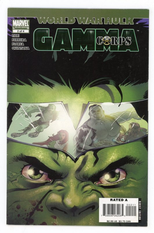 World War Hulk: Gamma Corps #2 Frank Tieri World War Hulk VF | Comic ...