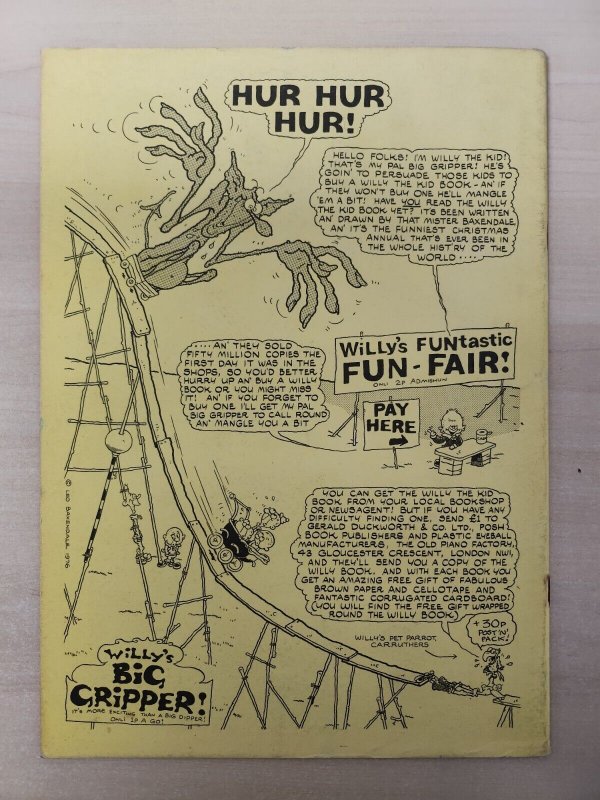 ALLY SLOPER Magazine #3 DEC 1976 (5.5) Frank Hampson's 1st Strip ...