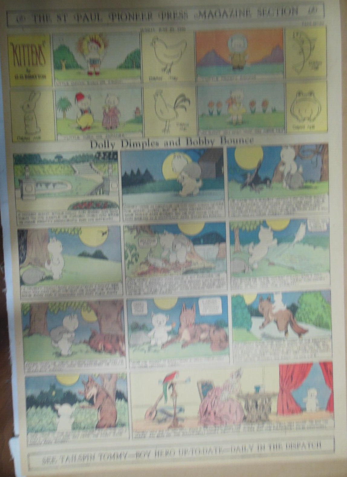 Dolly Dimples Sunday by Grace Drayton from 6/29/1930 Full Page Size ...