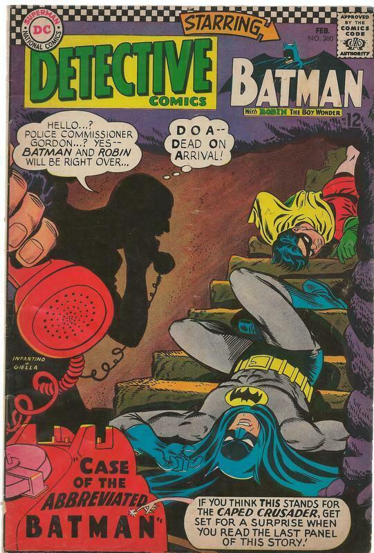 Detective Comics #360 ORIGINAL Vintage 1967 DC Comics Batman | Comic ...