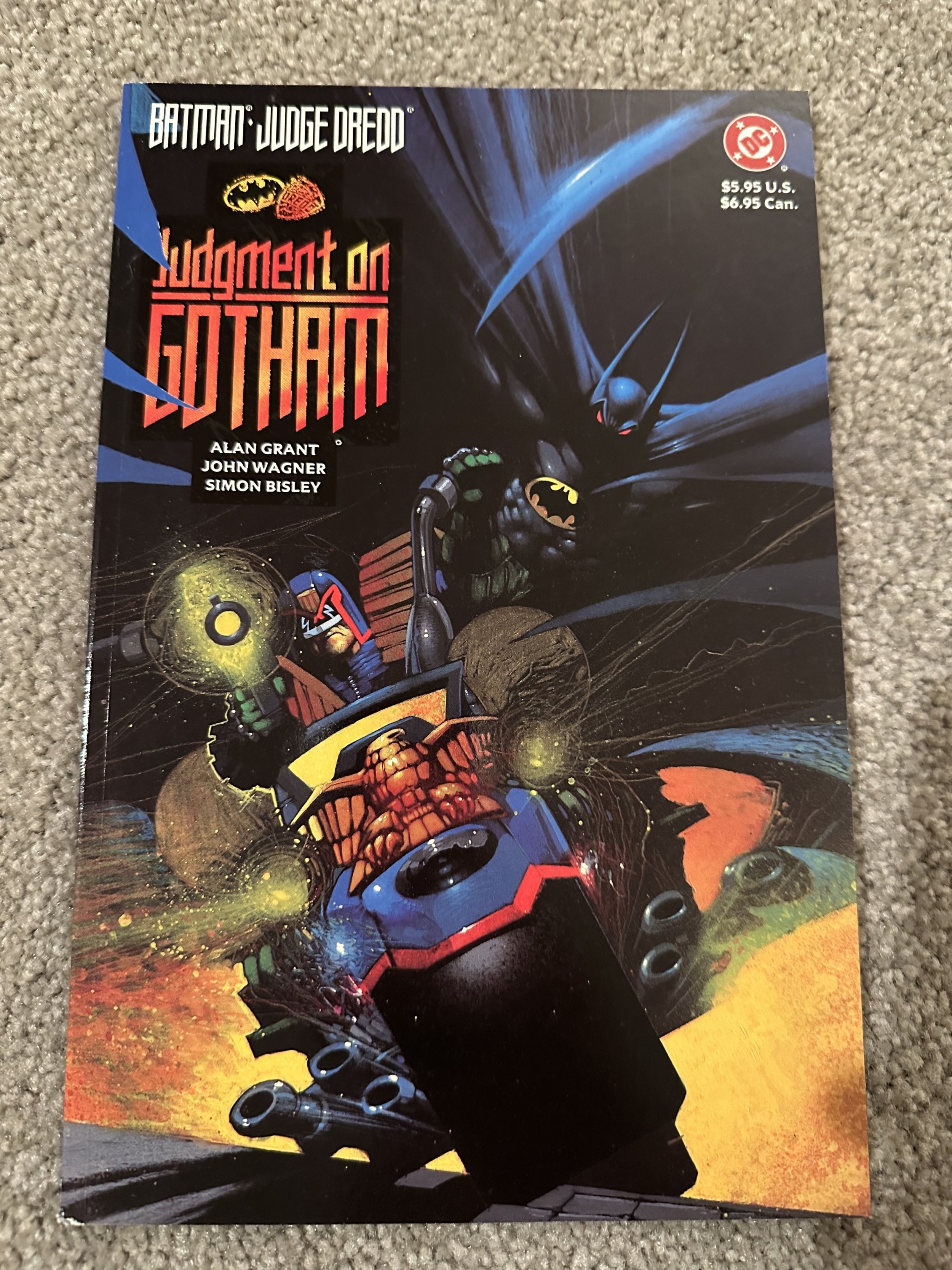 Batman/Judge Dredd: Judgment on Gotham (1991) | Comic Books - Copper ...