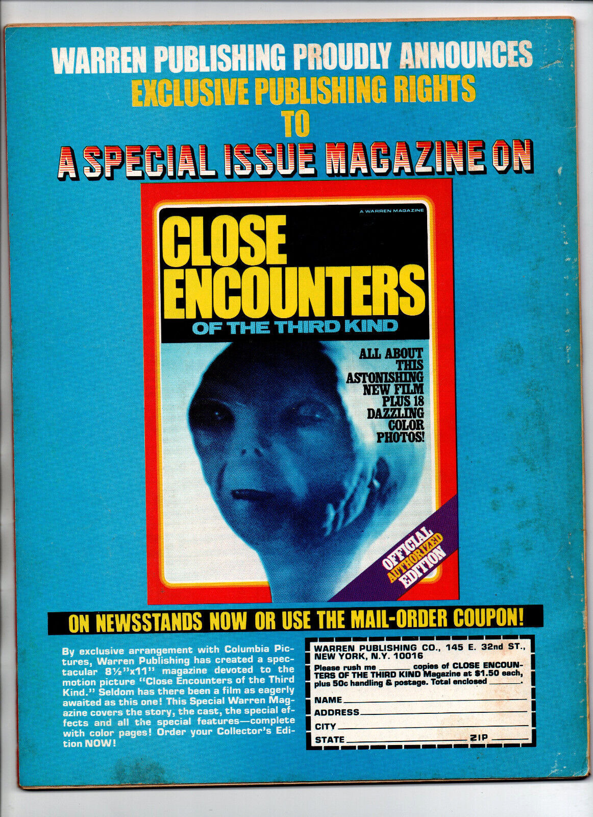 Creepy #99 - Earth Shattering Disasters- Horror Magazine - Warren ...