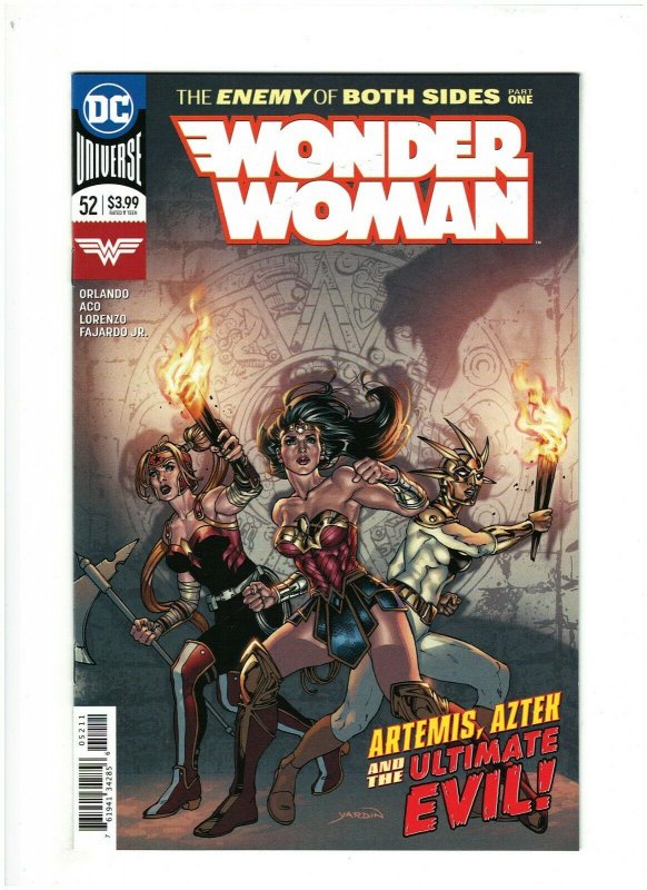 Wonder Woman #52 NM- 9.2 DC Comics 2018 Aztek & Artemis app. | Comic ...