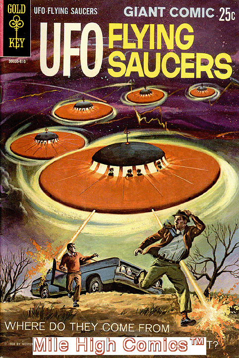 UFO FLYING SAUCERS (GOLD KEY) #1 Good Comics Book | Comic Books ...