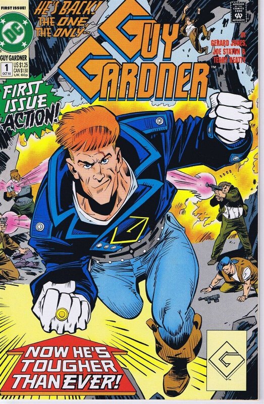 Guy Gardner Warrior #1 ORIGINAL Vintage 1992 DC Comics | Comic Books ...