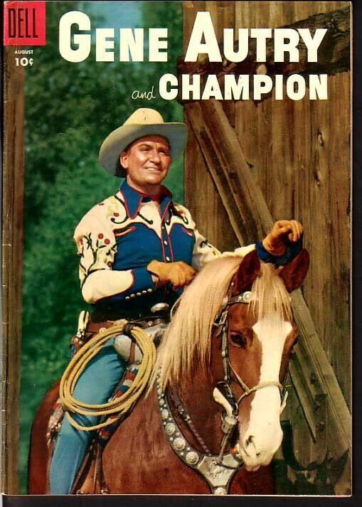 Gene Autry and Champion #102-August 1955-Dell VF | Comic Books - Golden ...