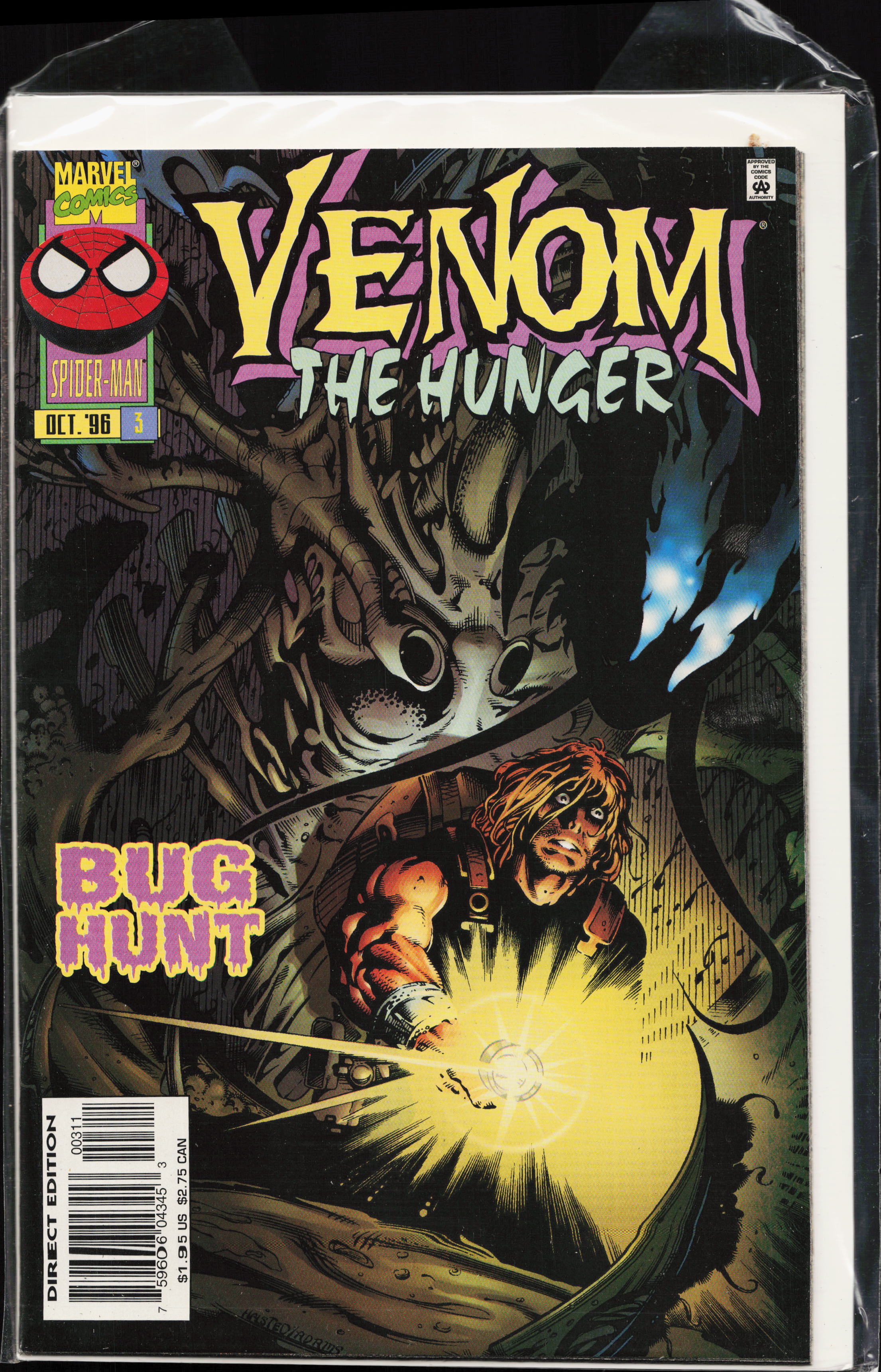 Venom: The Hunger #3 Direct Edition (1996) | Comic Books - Modern Age ...