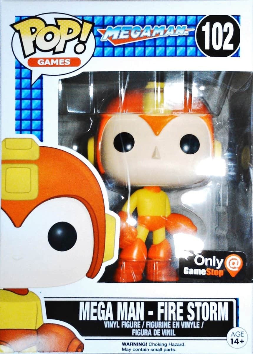 Funko Pop! Games Megaman #102 " Mega Man - Fire Storm " fc6 | Comic ...