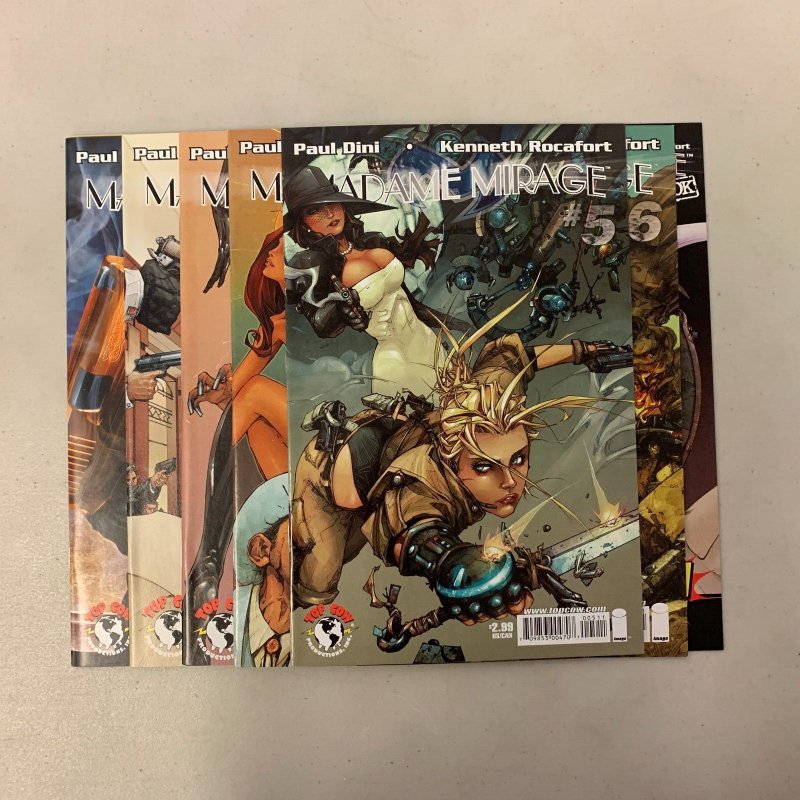 Madame Mirage #1-6 + First Look (Image 2007) 1 2 3 4 5 6 Paul Dini (8.0 ...