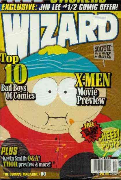 Wizard: The Comics Magazine #80C FN ; Wizard | South Park | Comic ...