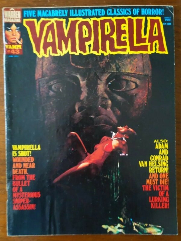Vampirella #43 - Cult Of The Dead Warren Magazine Sniper Assassin Shot ...