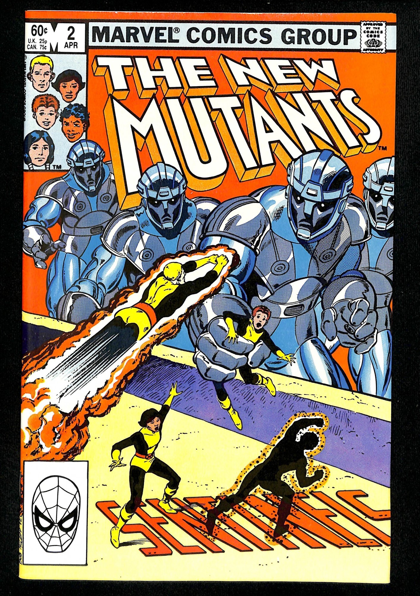 The New Mutants #2 (1983) | Comic Books - Bronze Age, Marvel, Superhero ...