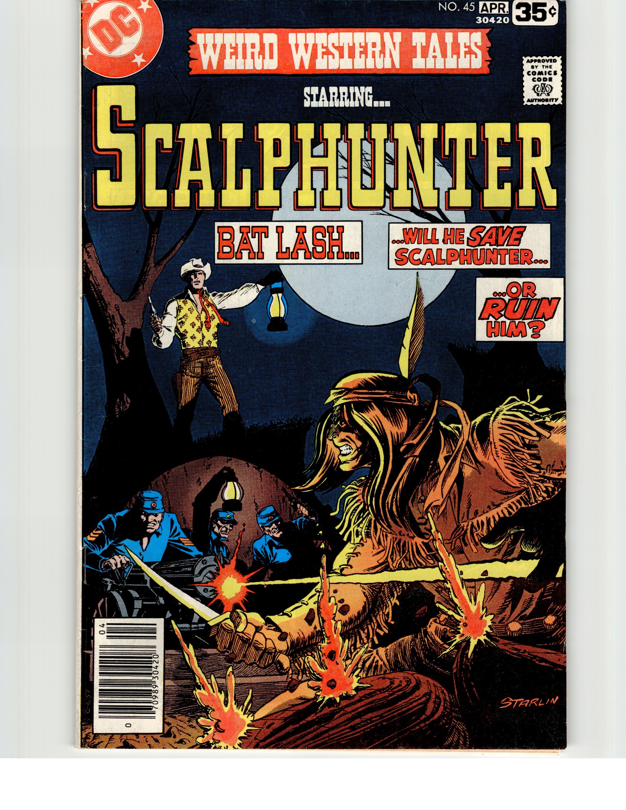 Weird Western Tales #45 (1978) Scalphunter | Comic Books - Bronze Age ...