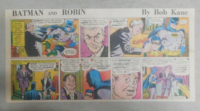 Batman Sunday by Bob Kane from 12/17/1967 Size: 7.5 x 15 inches | Comic ...