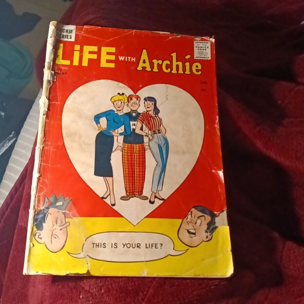 Life with Archie #1 mlj Comics 1958 silver age key book classic Betty ...