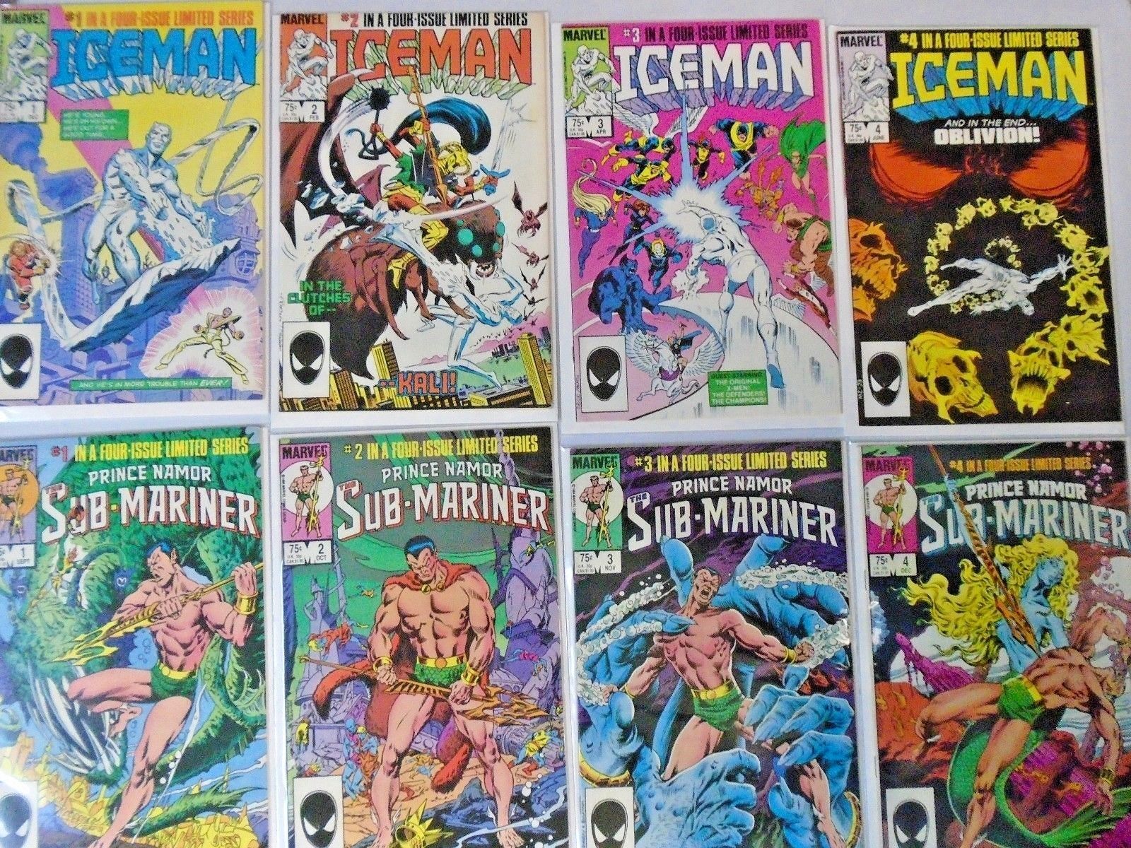 80's Marvel Mini-Series, 13 Sets/62 Different Lot, Average 8.0/VF ...