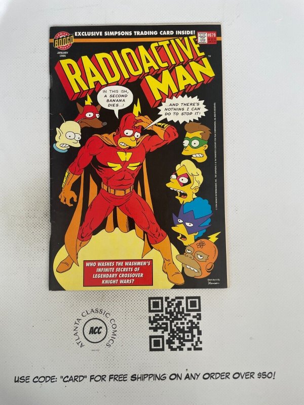 Radioactive Man # 679 VF Bongo Comic Book Simpsons Homer Lisa Bart 5 ...