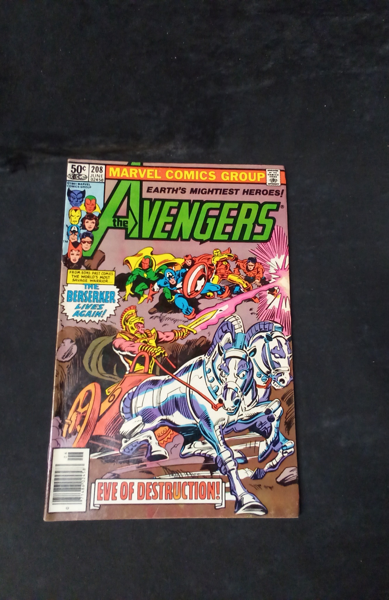 The Avengers #208 (1981) | Comic Books - Bronze Age, Marvel / HipComic