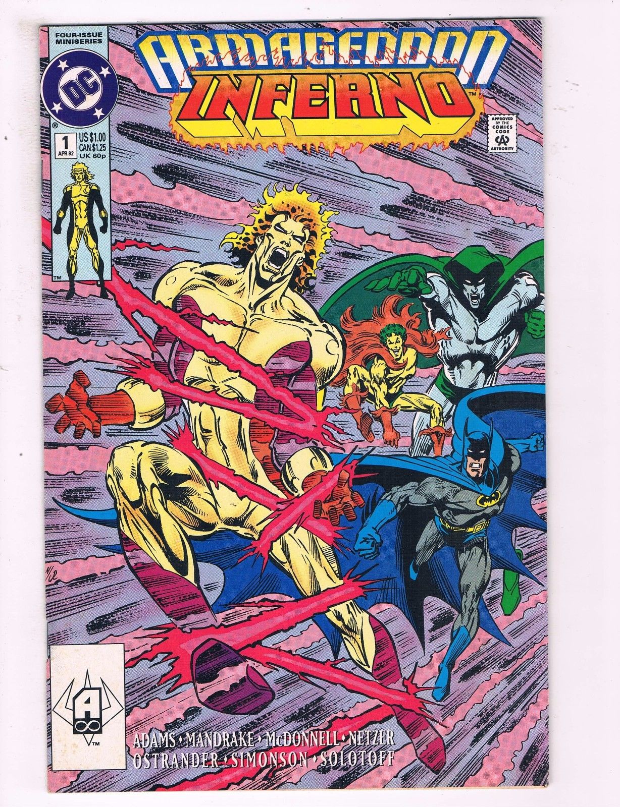 Armageddon Inferno #1 VF DC Comics Comic Book Peterson DE14 | Comic ...