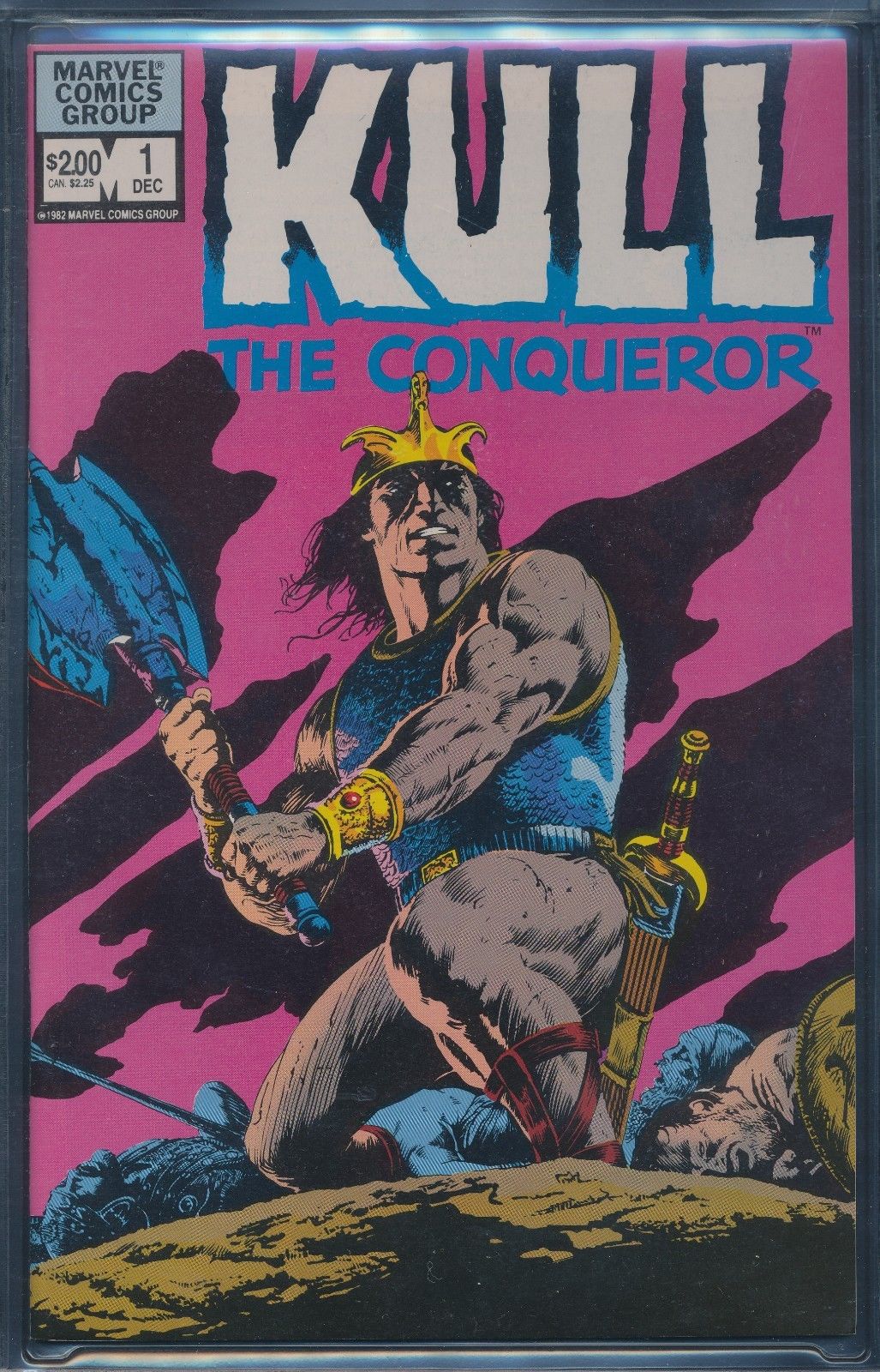 MARVEL KULL the CONQUEROR # 1 - WHITE PAGES ~ CGC 9.4 Wraparound Cover ...