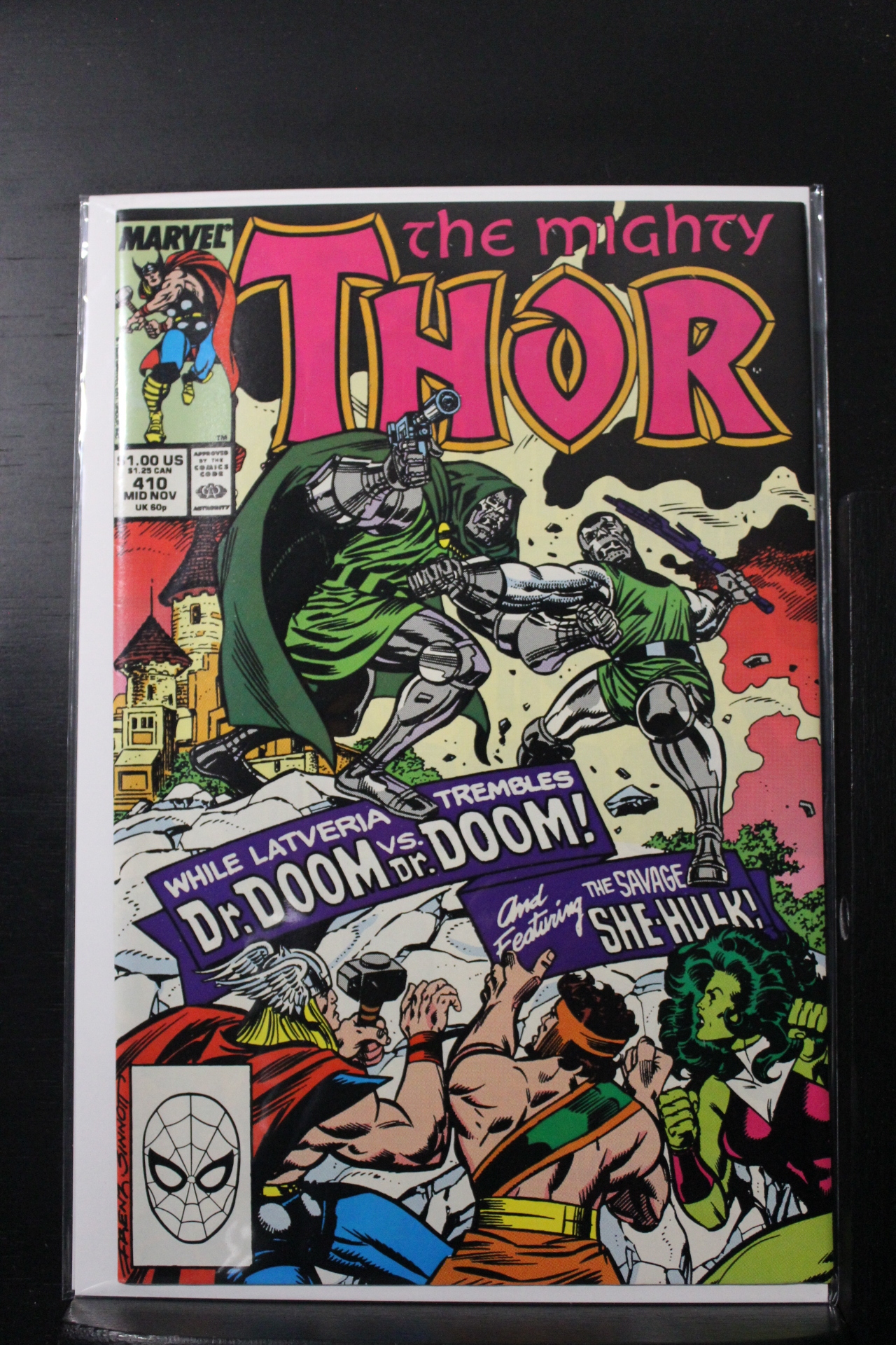 The Mighty Thor #410 (1989) | Comic Books - Copper Age, Marvel / HipComic