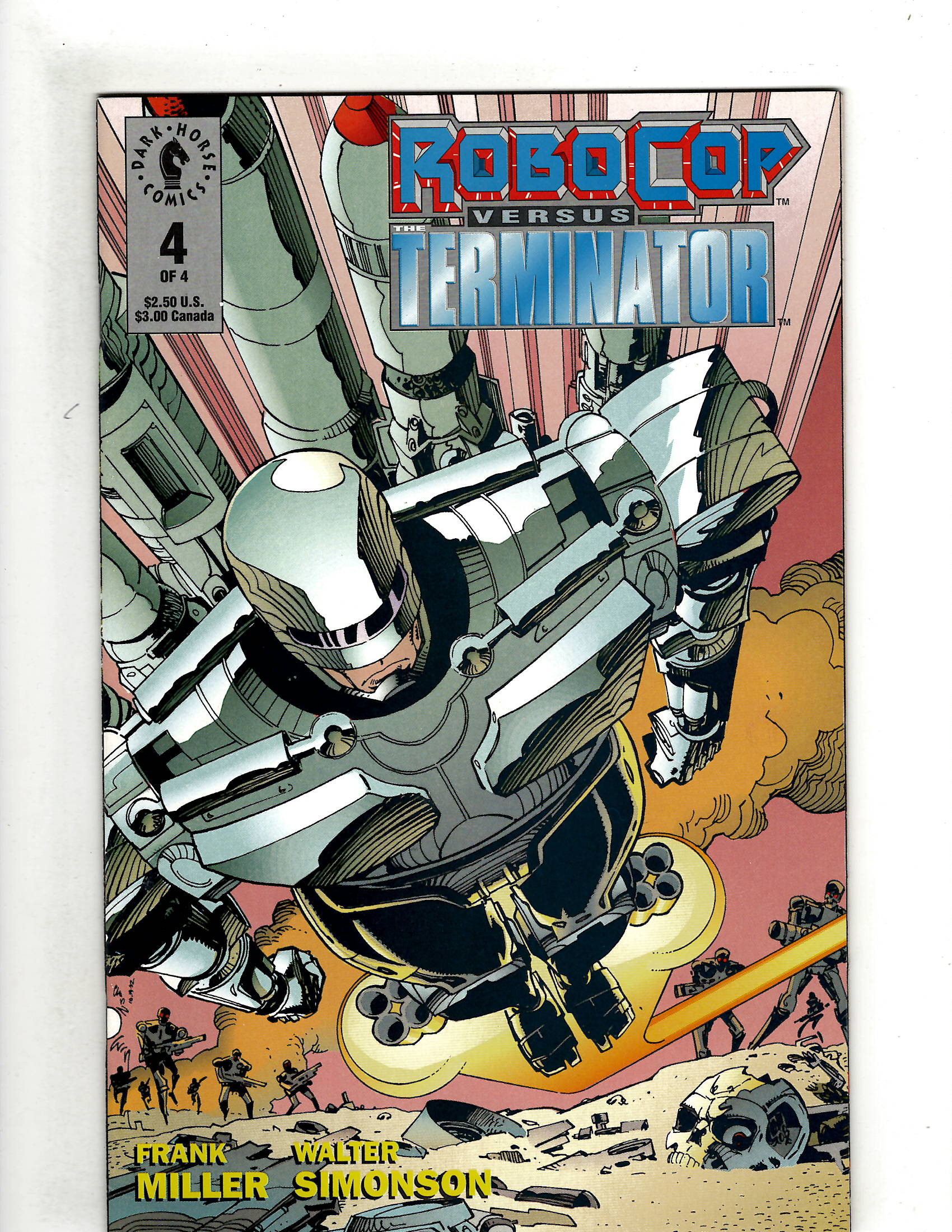 RoboCop versus The Terminator #4 (1992) OF10 | Comic Books - Modern Age ...